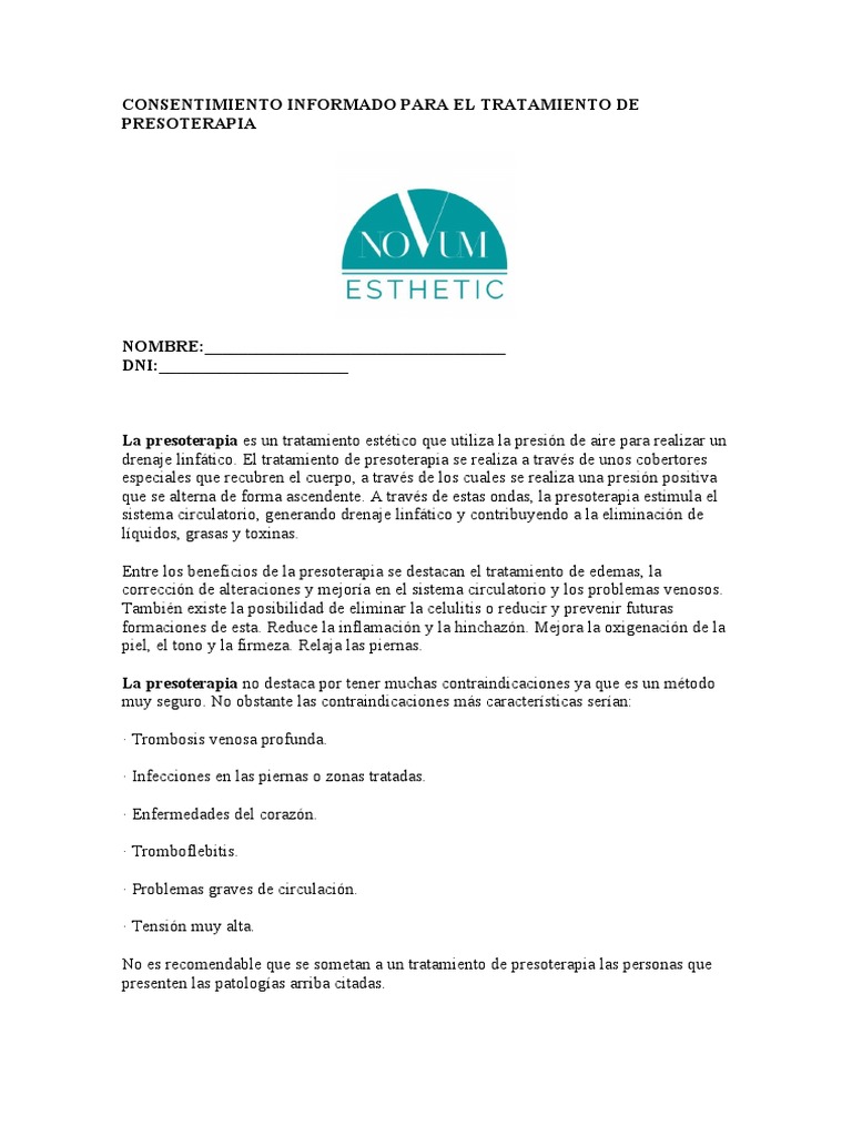 Ejemplo De Carta De Consentimiento Para El Tratamiento De Datos Personales