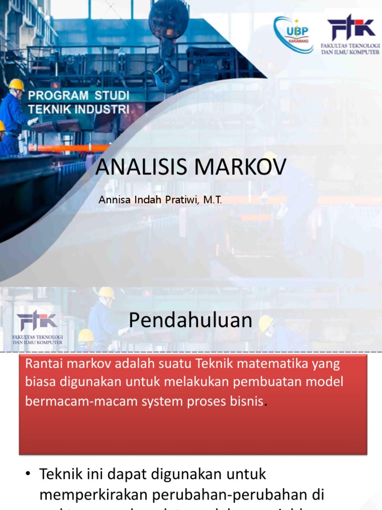 Pertemuan 5 Dan 6 Markov | PDF