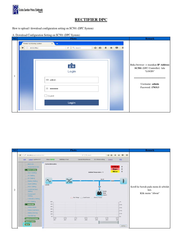SOP DPC - Download Upload Config System | PDF | Utility Software ...