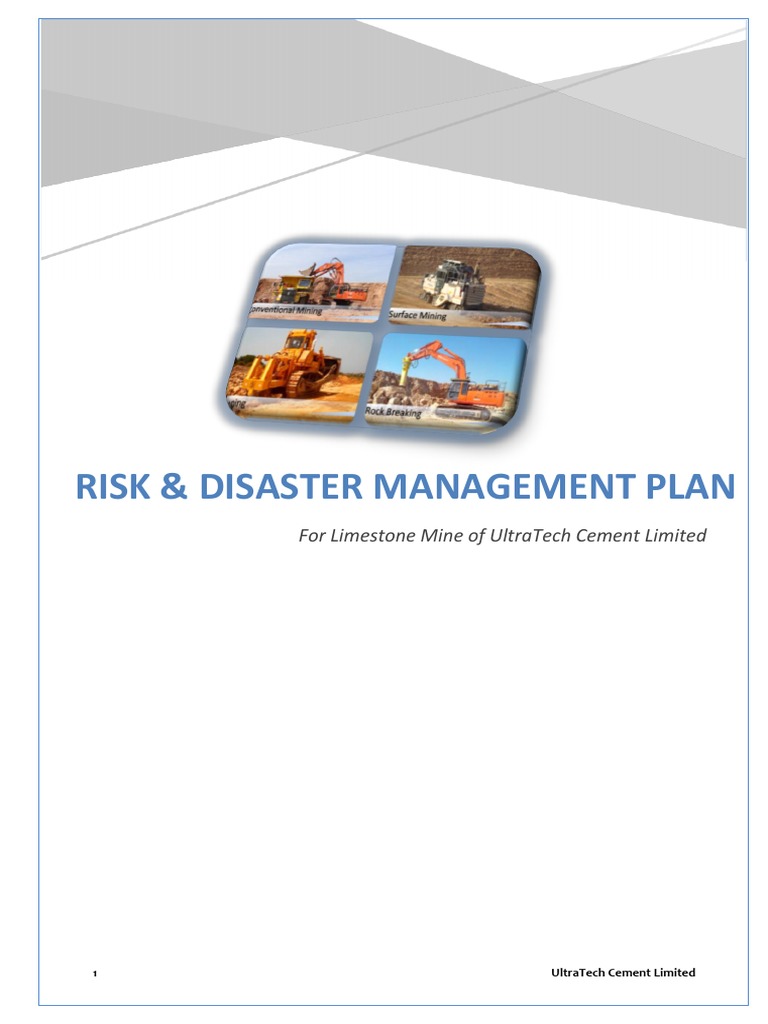 H59 P75 D7 Disaster Management Plan | PDF | Emergency Management ...