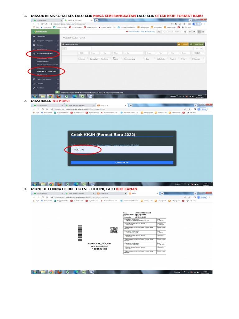 Tutorial Print KKJH 2022 | PDF