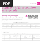 Labour Request Form | PDF