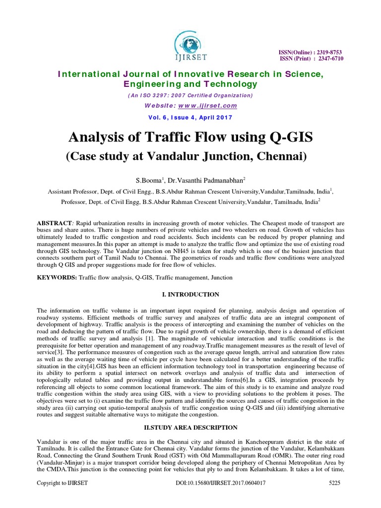 17 Analysis | PDF | Comma Separated Values | Traffic