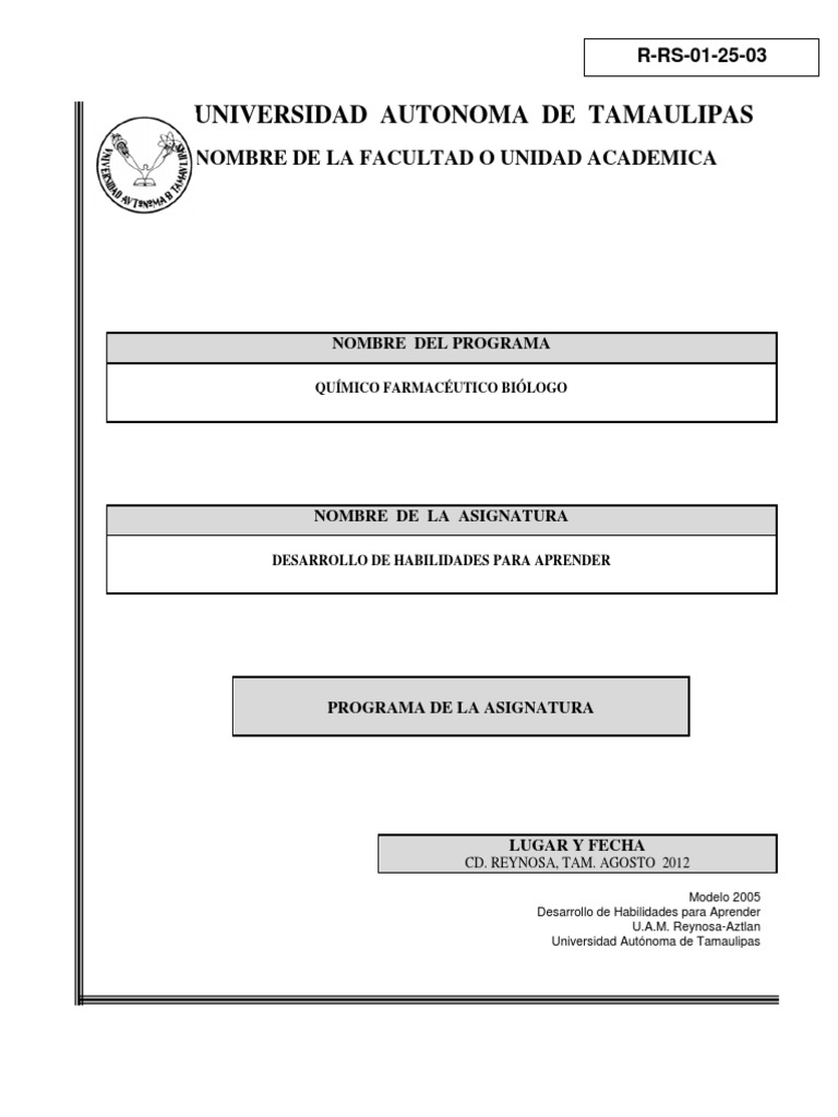 Desarrollo de Habilidades para Aprender-1-1 | PDF | Aprendizaje ...