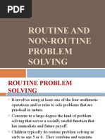 Chapter 2 Routine and Non Routine Problem | PDF | Systems Science ...