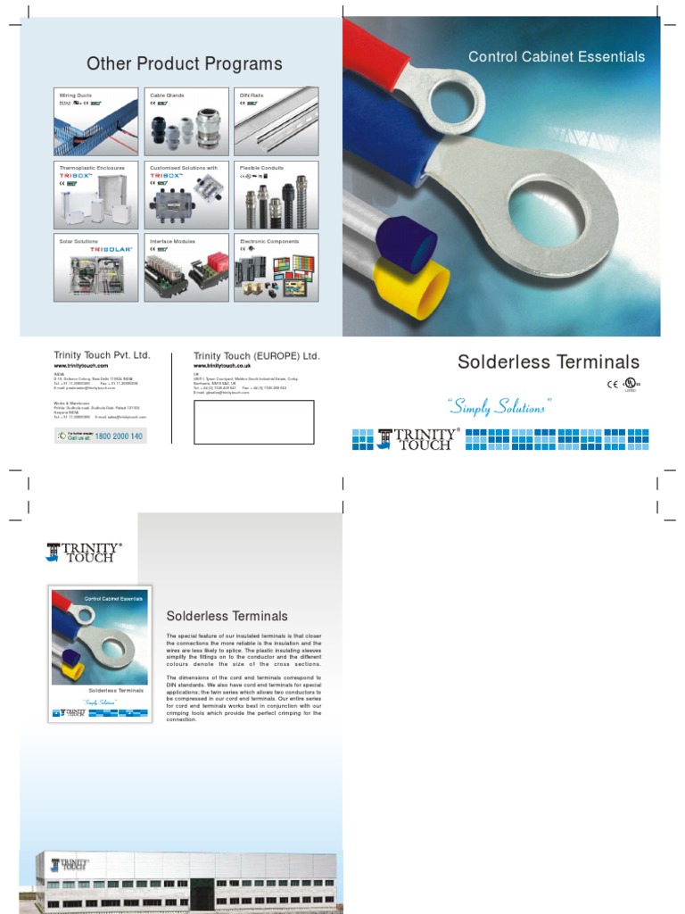 KST - Lugs | PDF | Electrical Connector | Electric Power