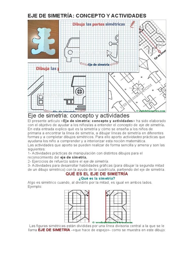 SIMETRIA | PDF | Simetría | Dibujo