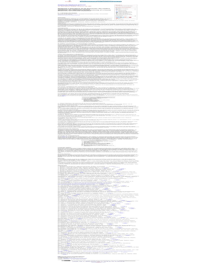Medicina y Literatura en La Formación Del Médico Residente de Medicina ...