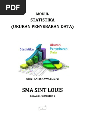 Contoh Ukuran Penyebaran Data Tunggal Statistika Soalan L