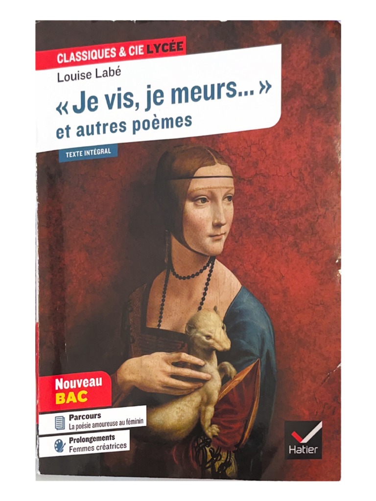 Je Vis Je Meurs ... - Louise Labé | PDF