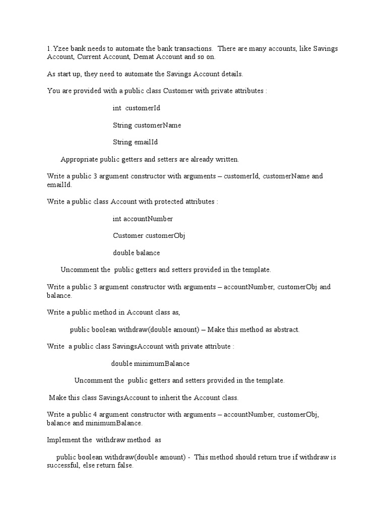 Oops Programs 02 Pdf Class Computer Programming Method Computer Programming