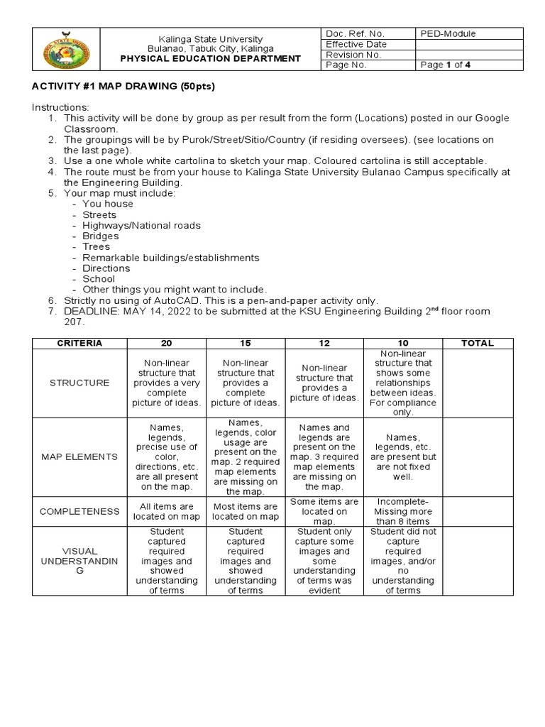 Stem Map and Navigation Activities | PDF | Physical Exercise | Human Power