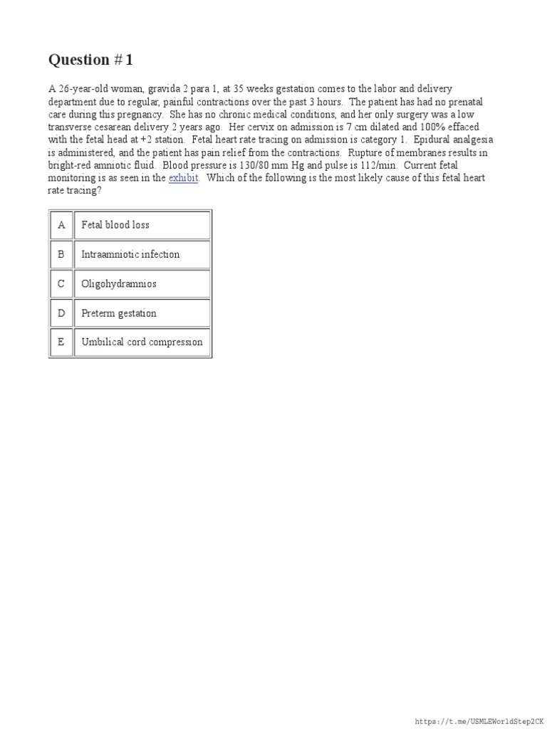Sinusoidal fetal heart rate tracing pattern in a patient presenting ...