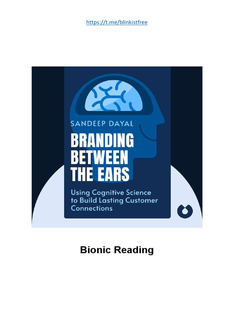 Branding Between The Ears by by Sandeep Dayal | PDF | Brand | Thought