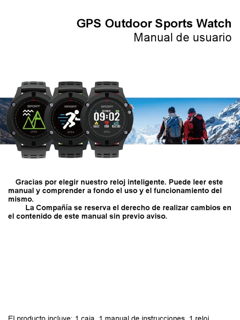 Manual del Reloj Inteligente GPS | PDF | Google Play | Reloj inteligente