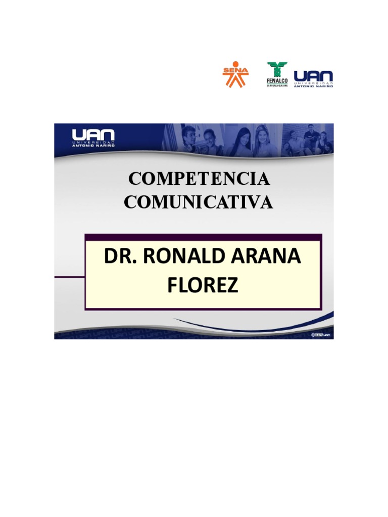 Comunicación Oral y Escrita (UT Habilidades Transversales) 2 | PDF