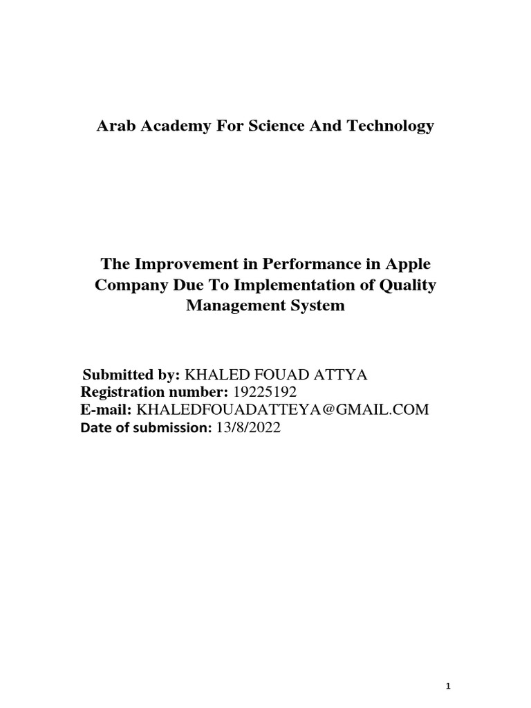 Apple Case Study | PDF | Apple Inc. | Supply Chain