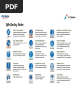 HSSE Golden Rules, Life Saving Rules, Dan Arahan Dirut | PDF