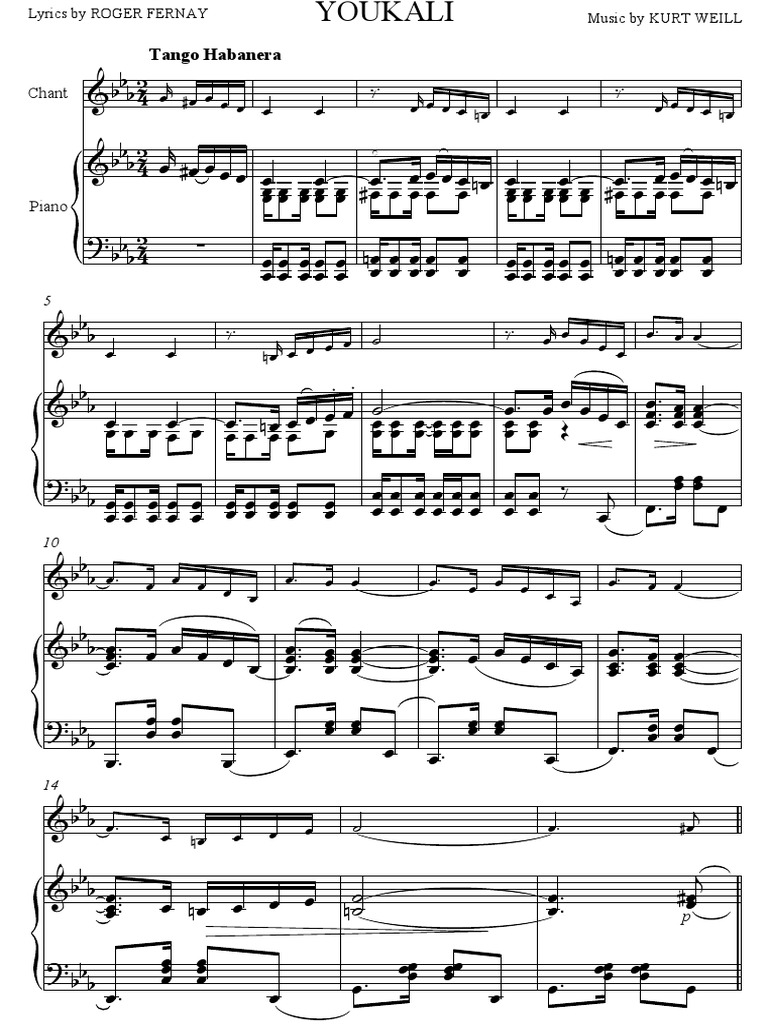 Youkali CM | PDF | Art