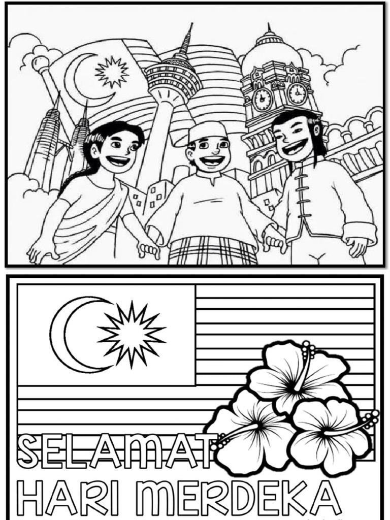 Merdeka Coloring | PDF