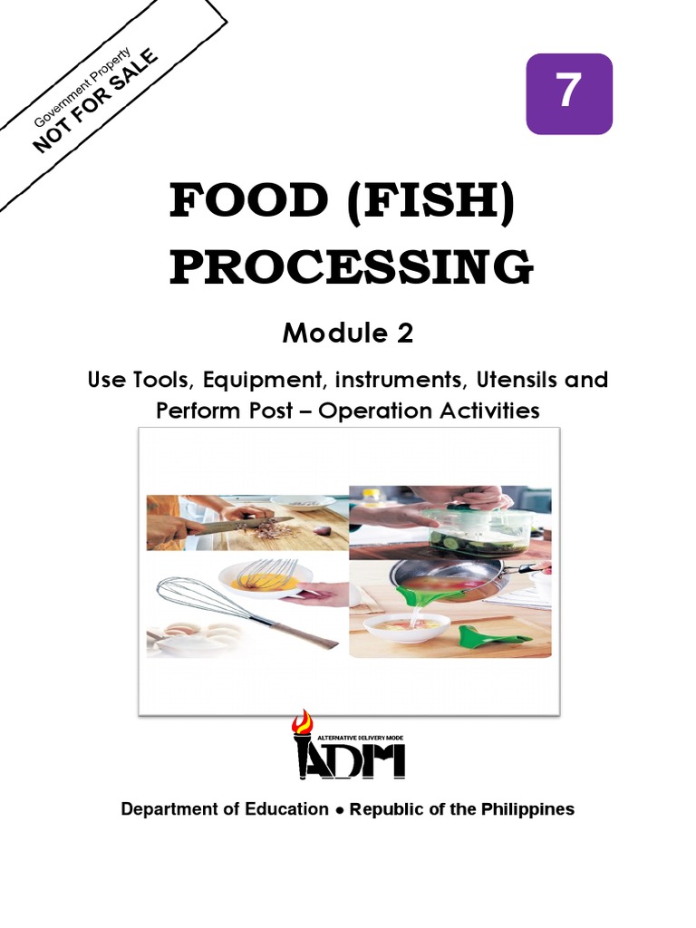 Tle 7 - Afa-Food (Fish) Processing Module 2 | PDF | Pressure Cooking | Materials