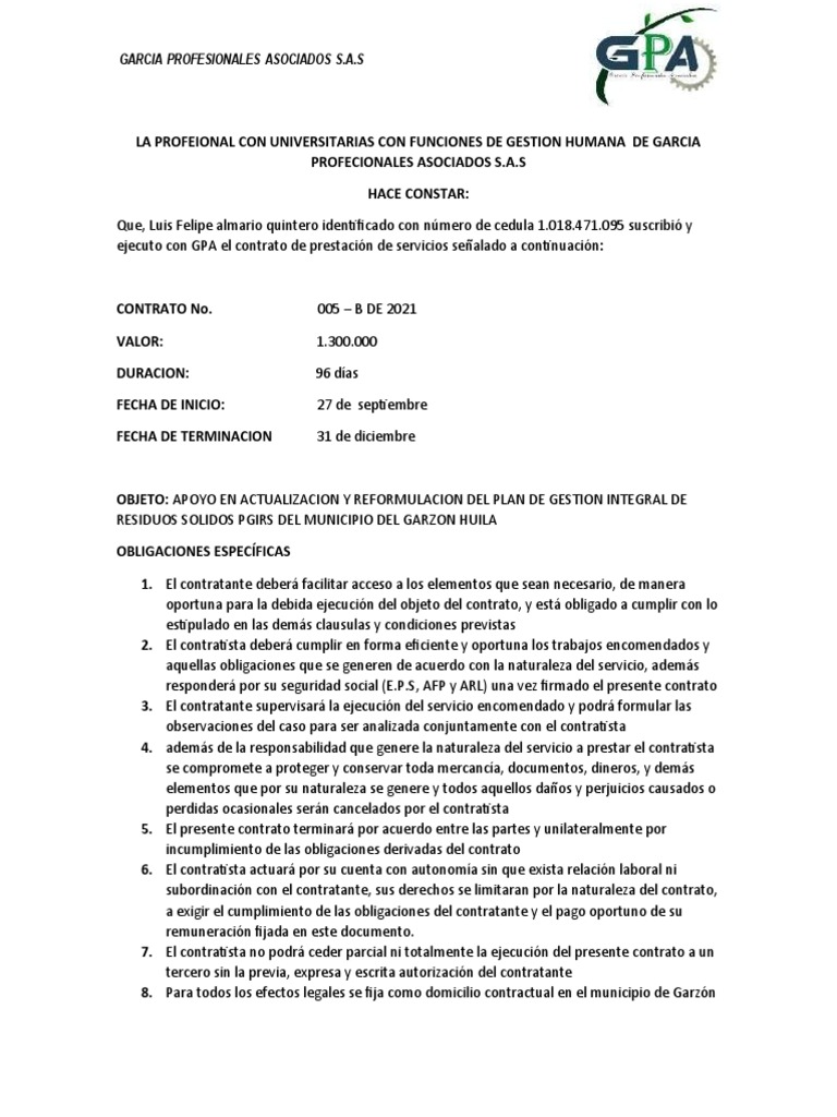GPA Carta | PDF