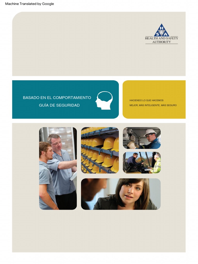 Behaviour Based Safety Guide SpÑ Pdf Comportamiento Realimentación