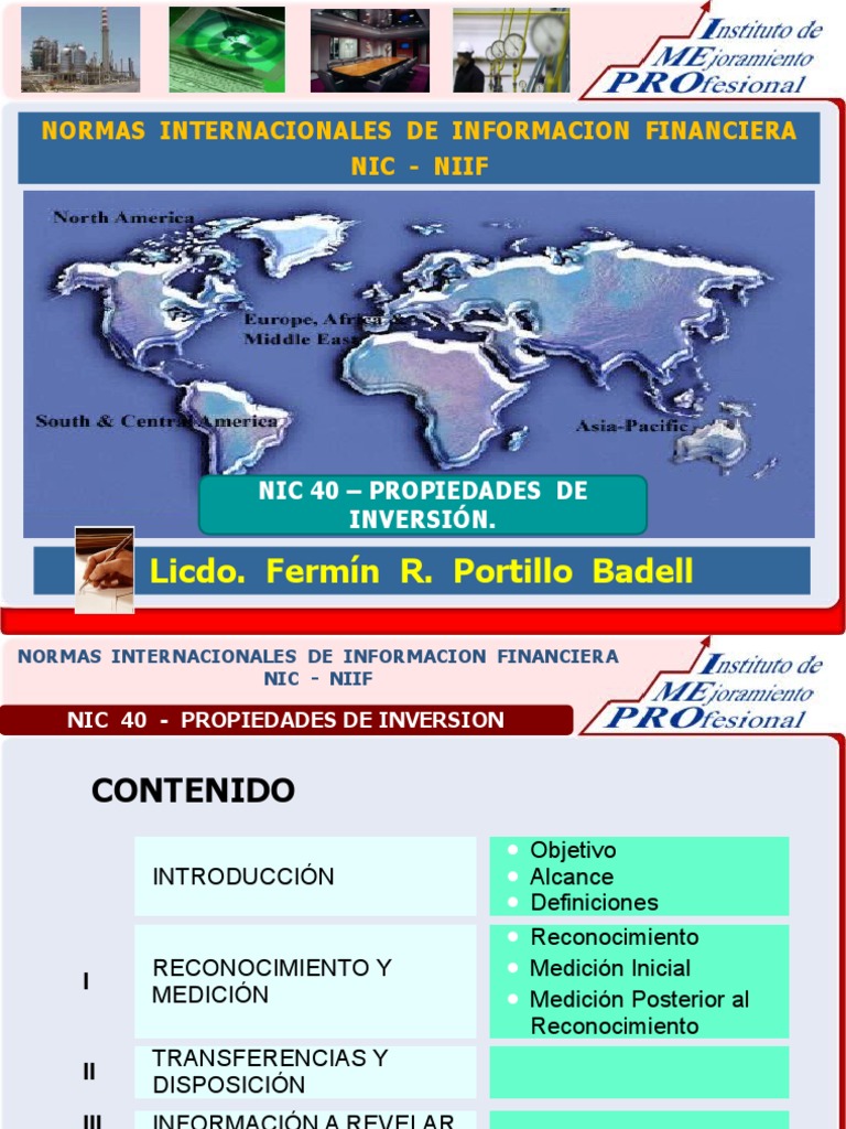 NIC 40 - Propiedades de Inversion | Descargar gratis PDF | normas ...
