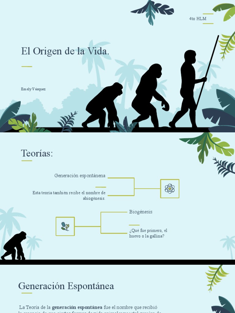 El Origen de La Vida | PDF | Biología | Science