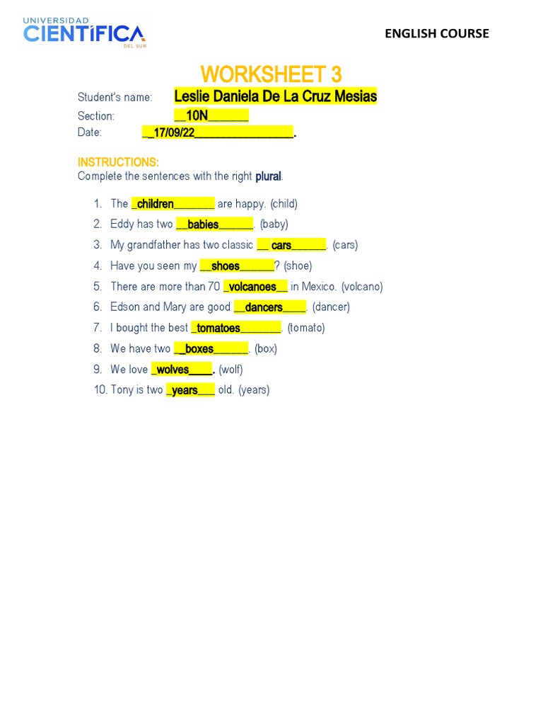 UGR Worksheet 3-De La Cruz Mesias Leslie | PDF | Language Arts & Discipline
