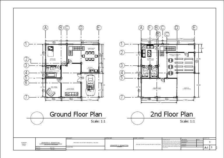 Floor Plan Jen | PDF | Brisbane | Houses