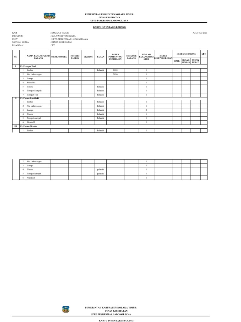 Kir Dalam Gedung 2022 | PDF