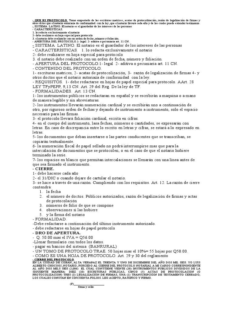 Cierre Del Protocolo | PDF | Justicia | Crimen y violencia