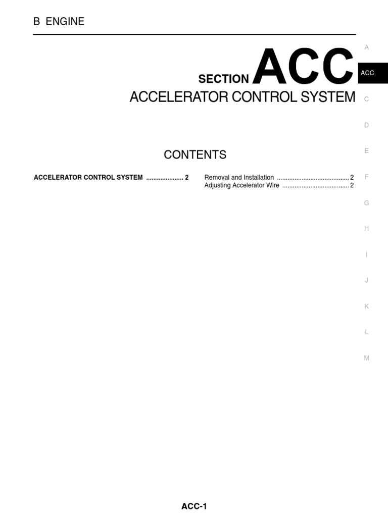 Accelerator Control System Guide | PDF | Throttle | Vehicle Parts