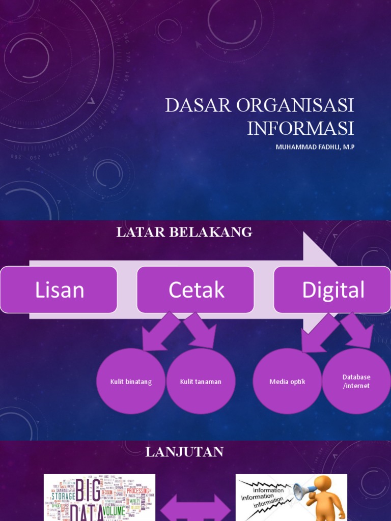 Dasar Organisasi Informasi | PDF Dasar Organisasi Informasi | PDF
