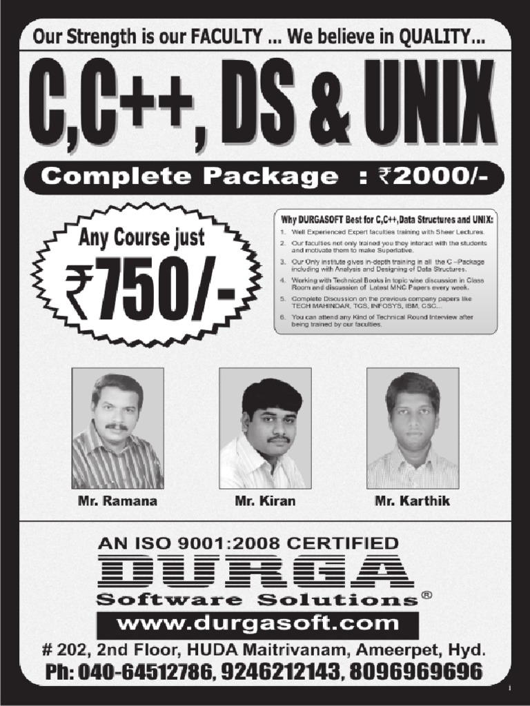 C C Unix | PDF