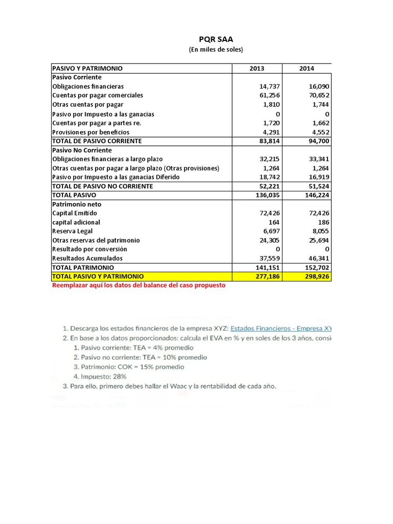 Semana 7 - Excel - Plantilla EVA CPPC | PDF | Economía política | Dinero