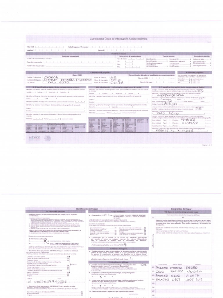 Ejemplo de Cuis Rellenado | PDF