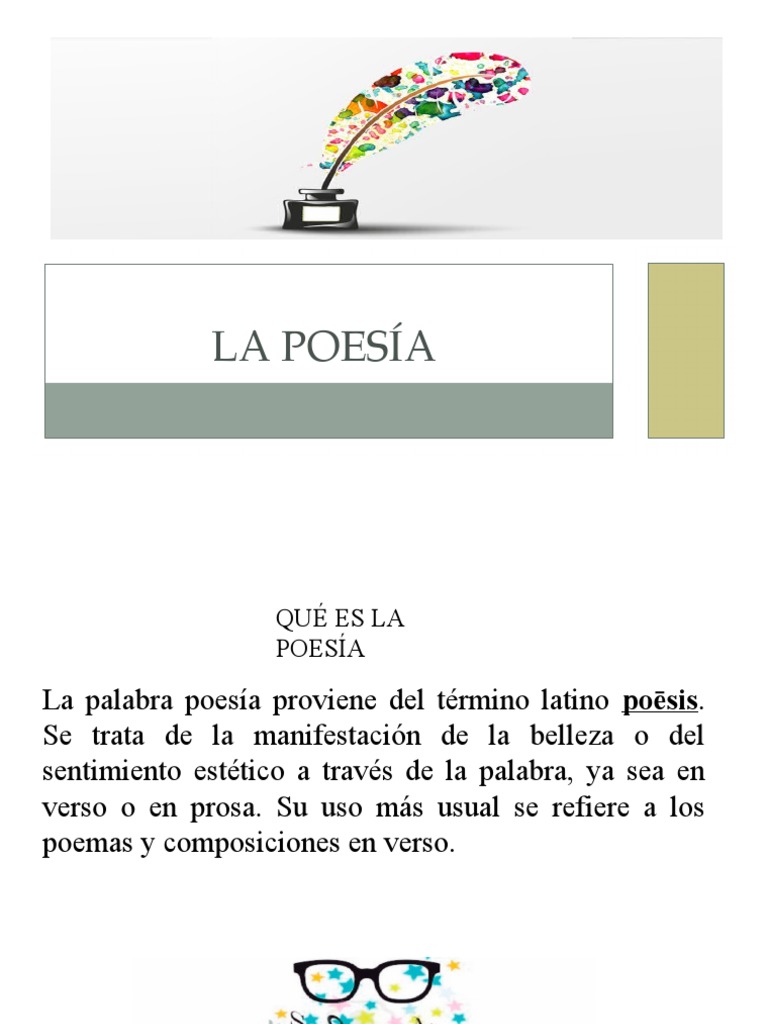 POESÍA 10m0 | PDF | Poesía | Ritmo