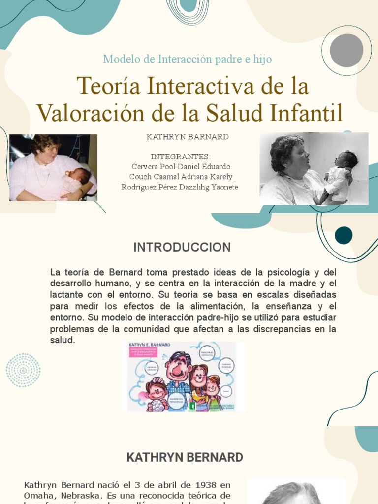 EQUIPO 5. Modelo de Interacción Padre e Hijo | PDF | Enfermería | Experiencia