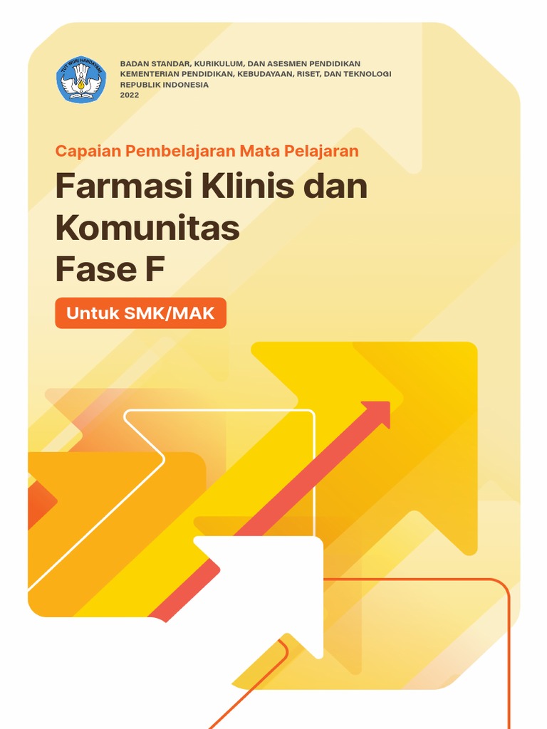 CP Mata Pelajaran Farmasi Klinis Dan Komunitas | PDF