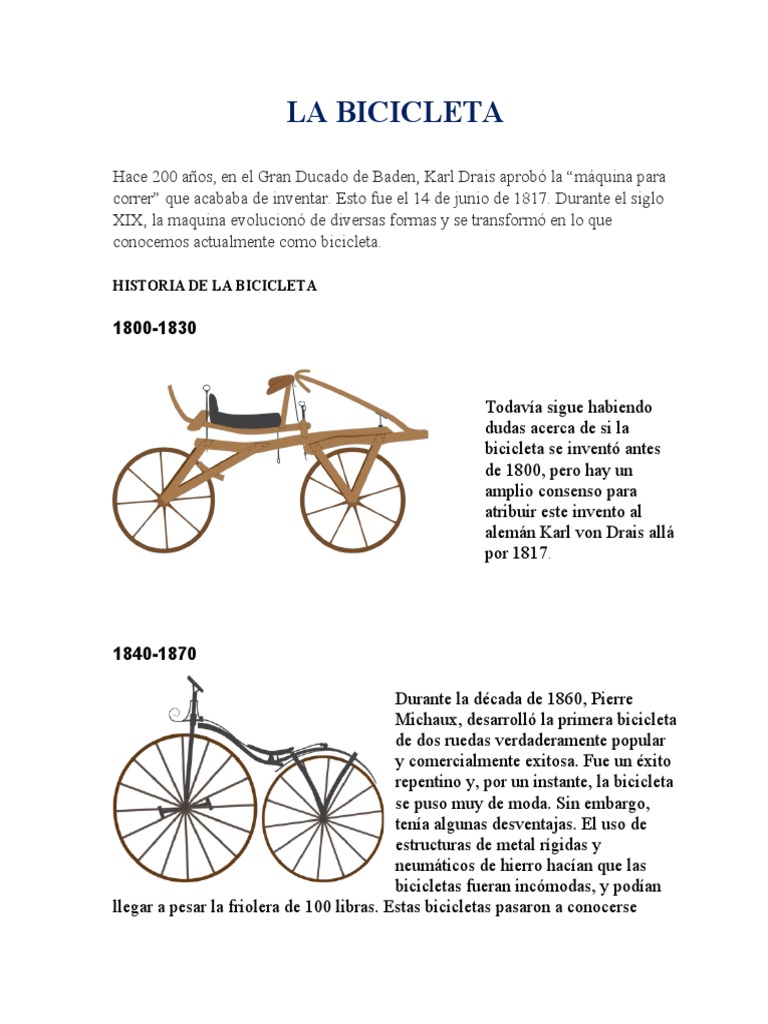 La Bicicleta | PDF | Transporte