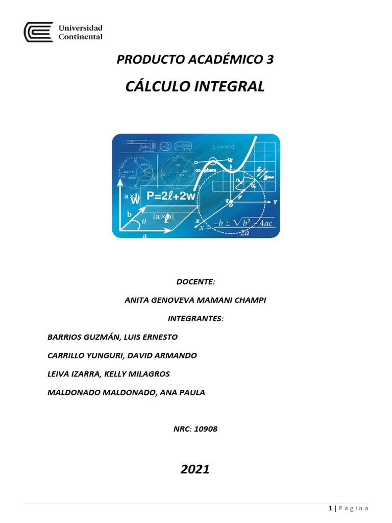Cálculo de Volúmenes en Integral | PDF | Integral | Cálculo