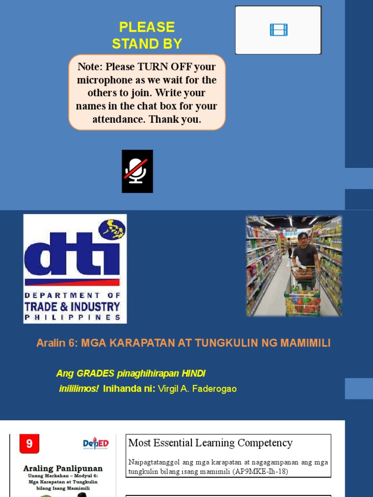 Karapatan NG Mamimili | PDF