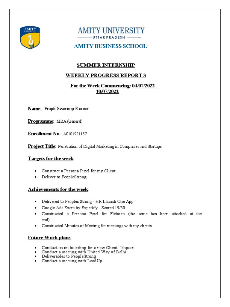 WPR 3 Prapti | PDF | Advertising | Internet