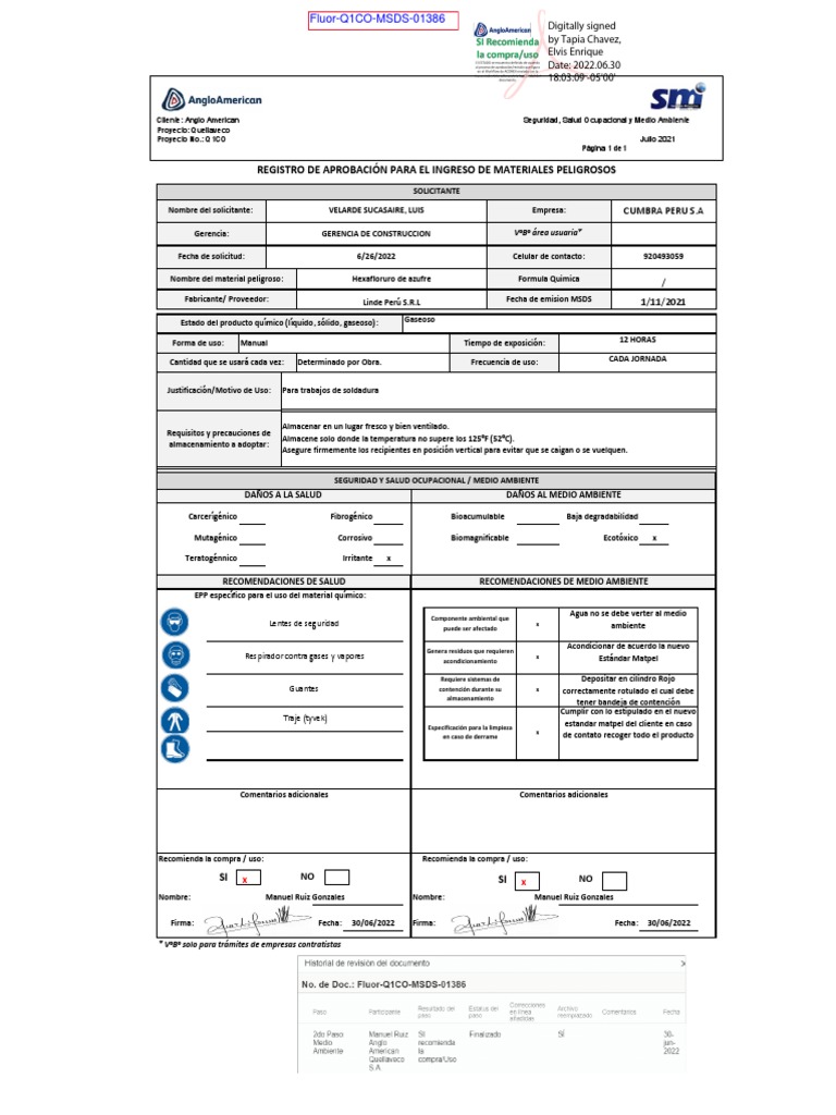 K CC3 172 Hse MSDS 520 - R0 - Ea | PDF | Agua | Gases