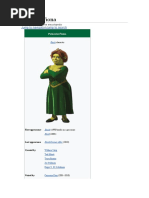 Shrek 1, Script of The Movie (English Version) | PDF