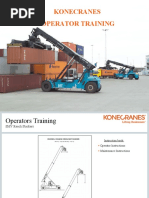 Container Reach Stacker Safety Book | PDF | Fires | Safety