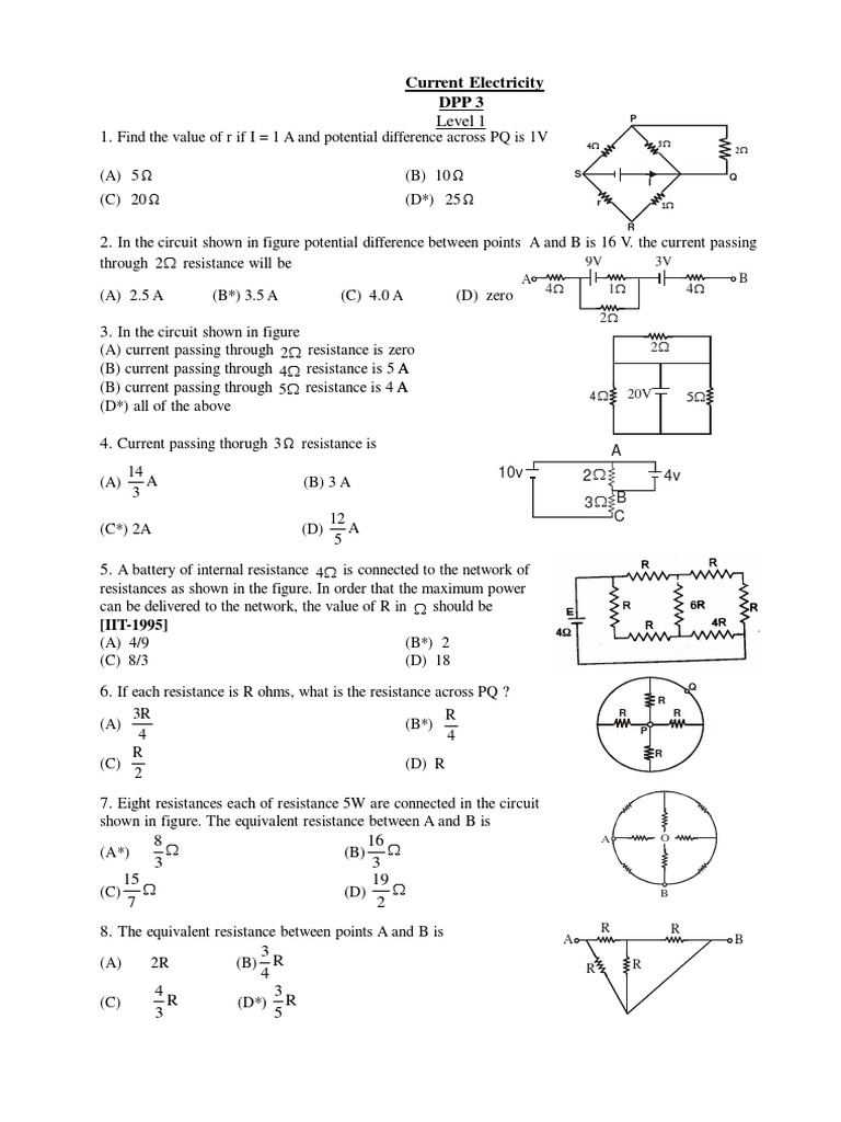 Analysis of Electric Circuits and Components: Resistances, Currents ...