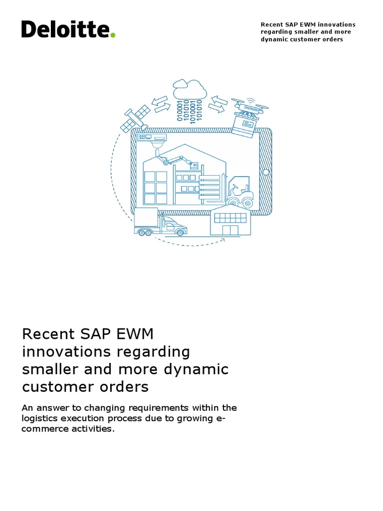 Deloitte EWM Ecommerce PoV - Final | PDF | Warehouse | Logistics